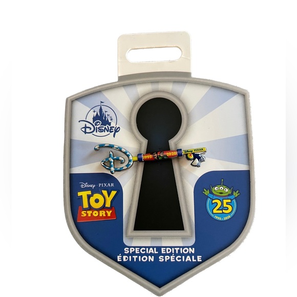 Disney | Other | Toy Story Pin Key 25 Anniversary | Poshmark